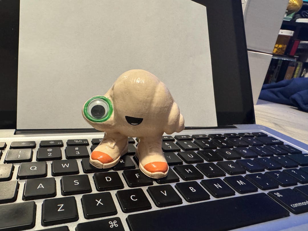 Jumbo 3D Printed Marcel the Shell With Shoes On! A24 - Etsy