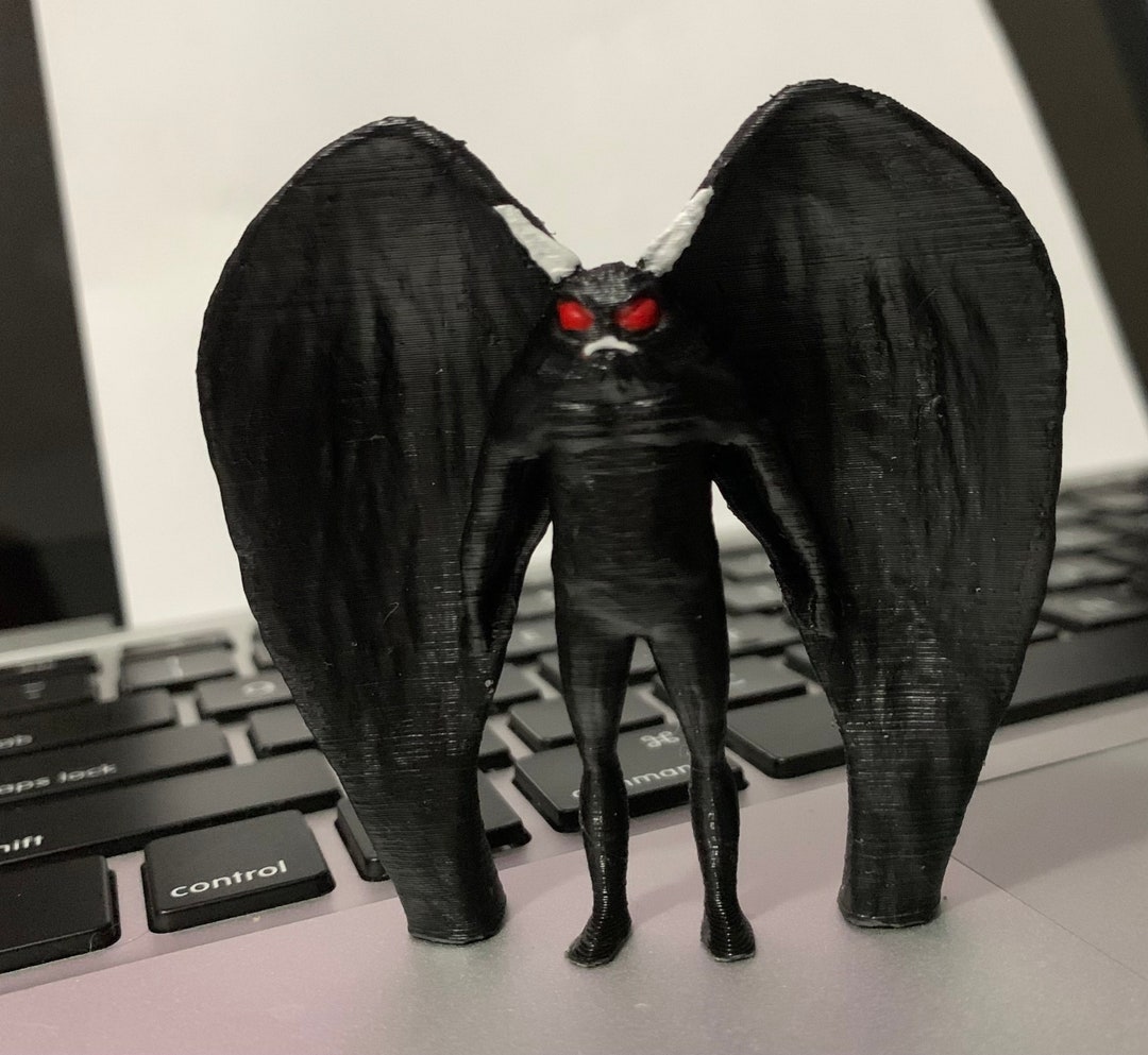 3D Printed Mothman - Etsy