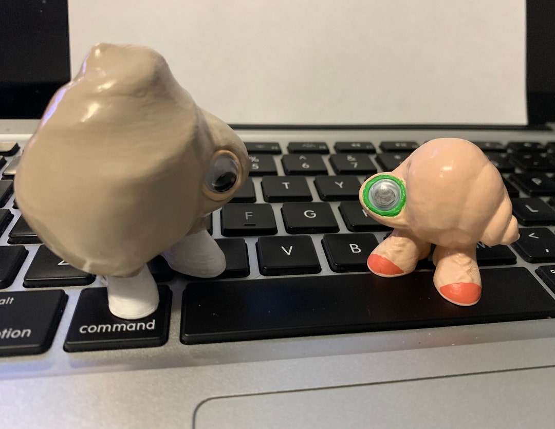 Nanna Connie and Marcel the Shell With Shoes On 3D Printed - Etsy