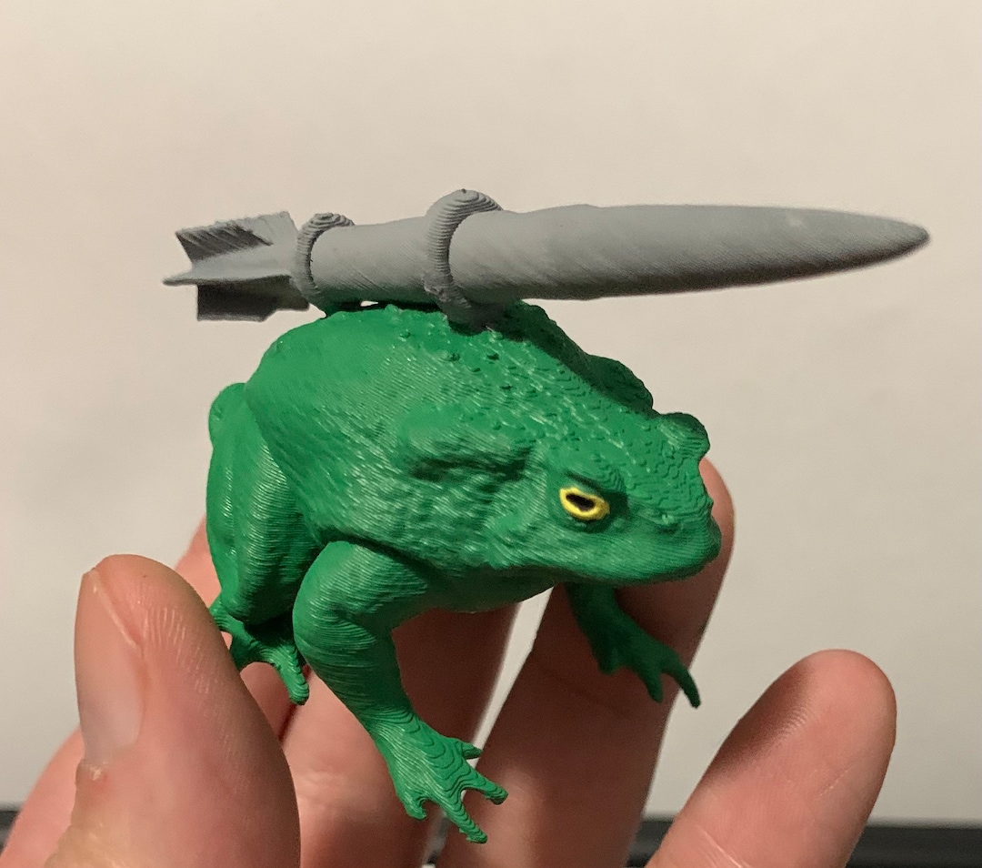 Missile Toad - Etsy