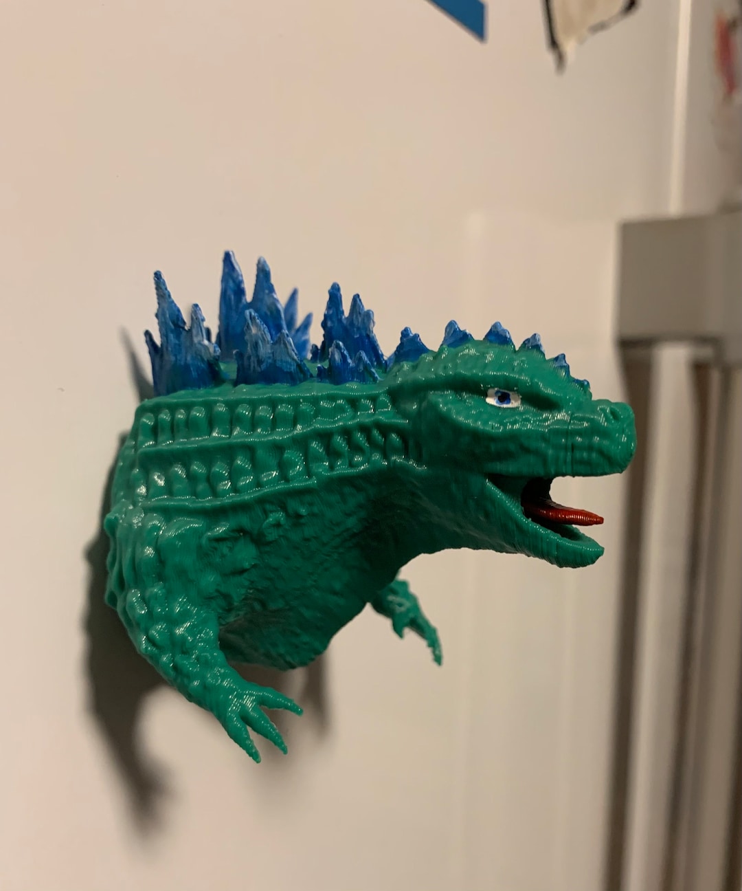 3D Printed Godzilla Magnate. - Etsy