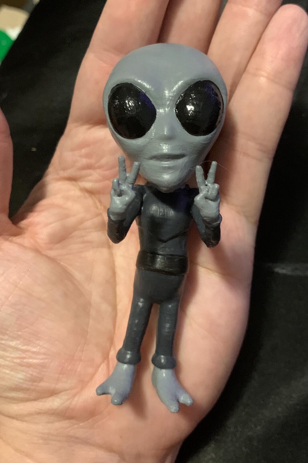 3D Printed XL Chill Alien Dude. - Etsy
