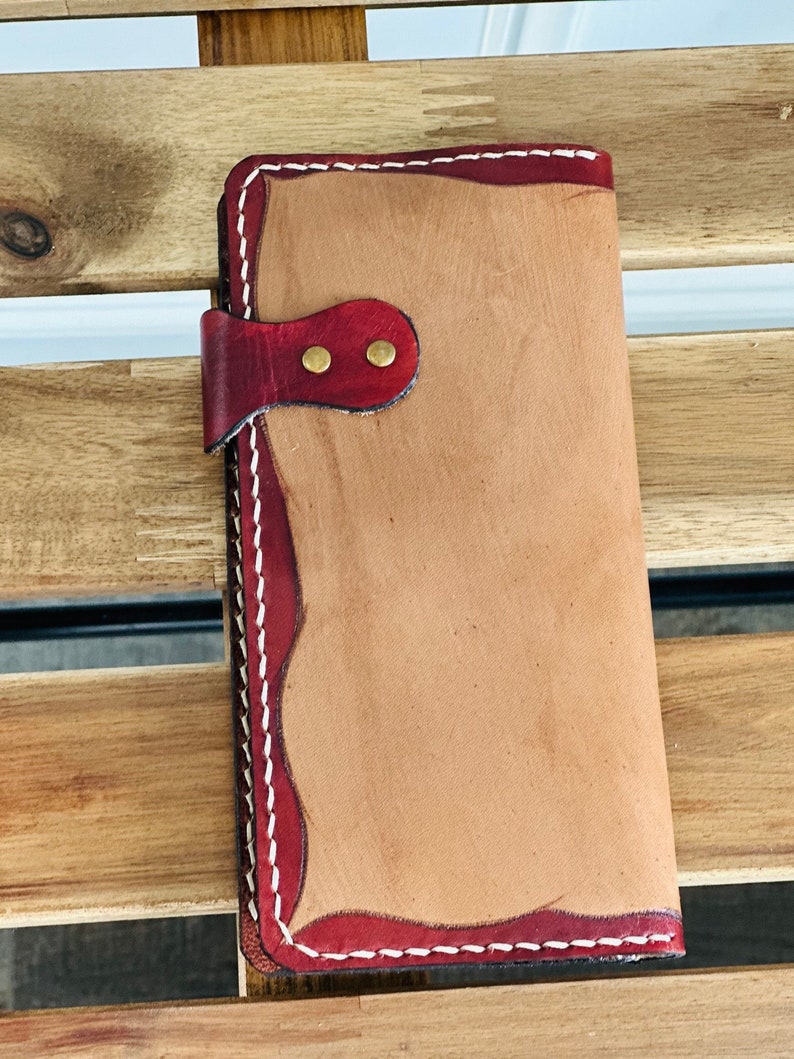 Personalized Handpaint Leather Women's Wallet With - Etsy