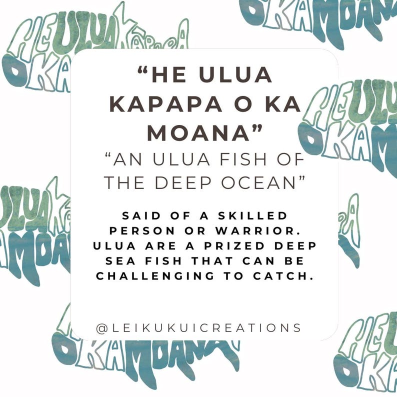 ʻŌlelo Noʻeau Pepili- Hawaiian Sayings Stickers - Etsy