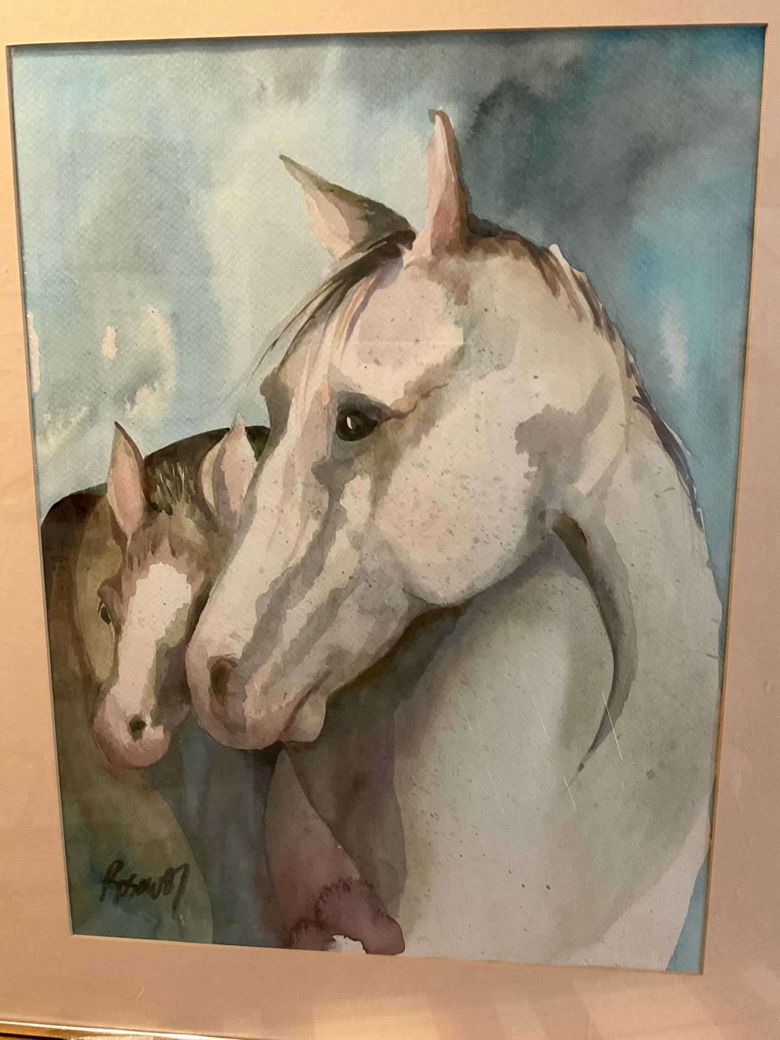 Water Color by Famous Artist - Jean Rosow - Etsy