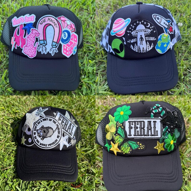 Dark Comedy Trucker Hats - Etsy
