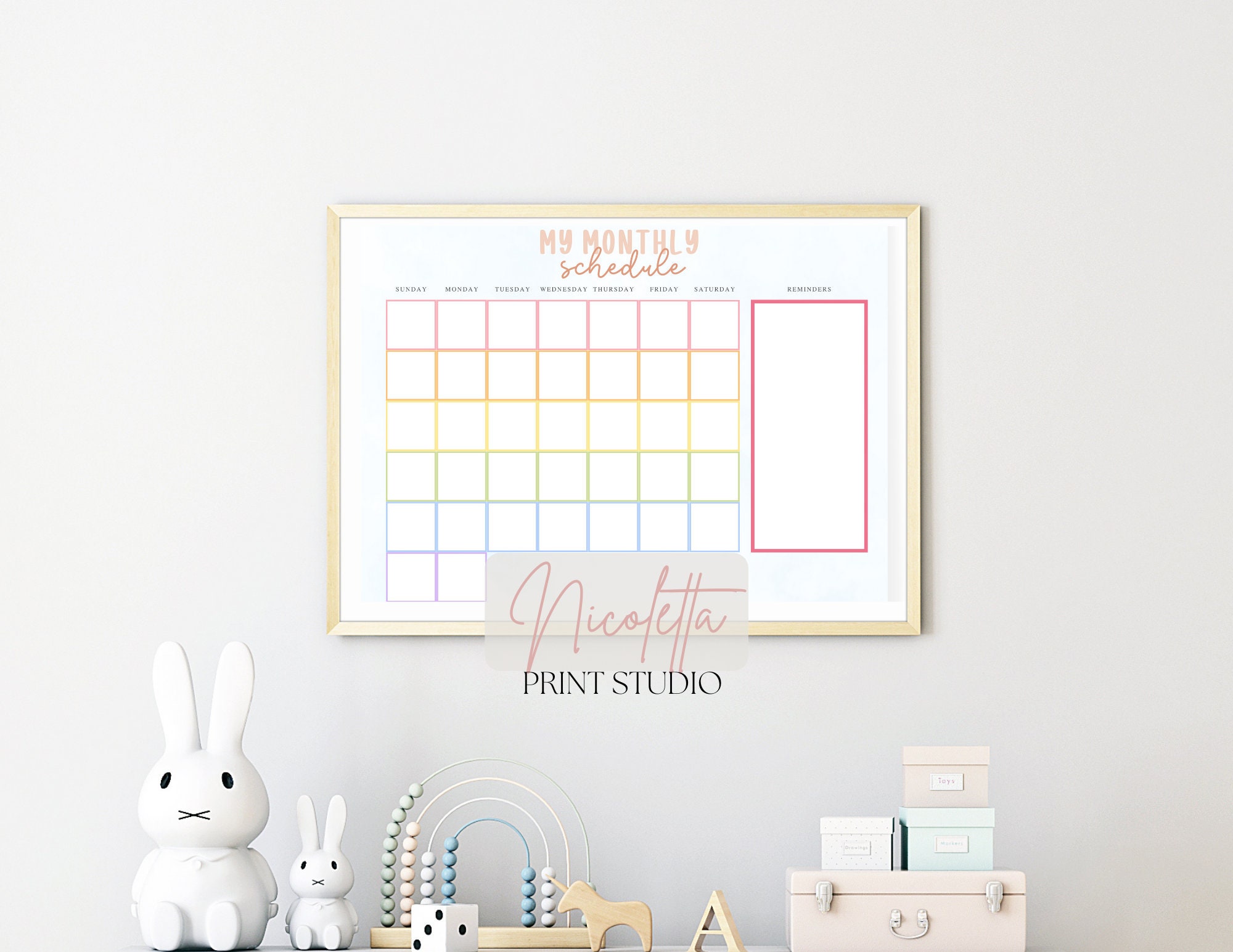 Kids Printable Stationery, Morning Routine Checklist, Printable ...