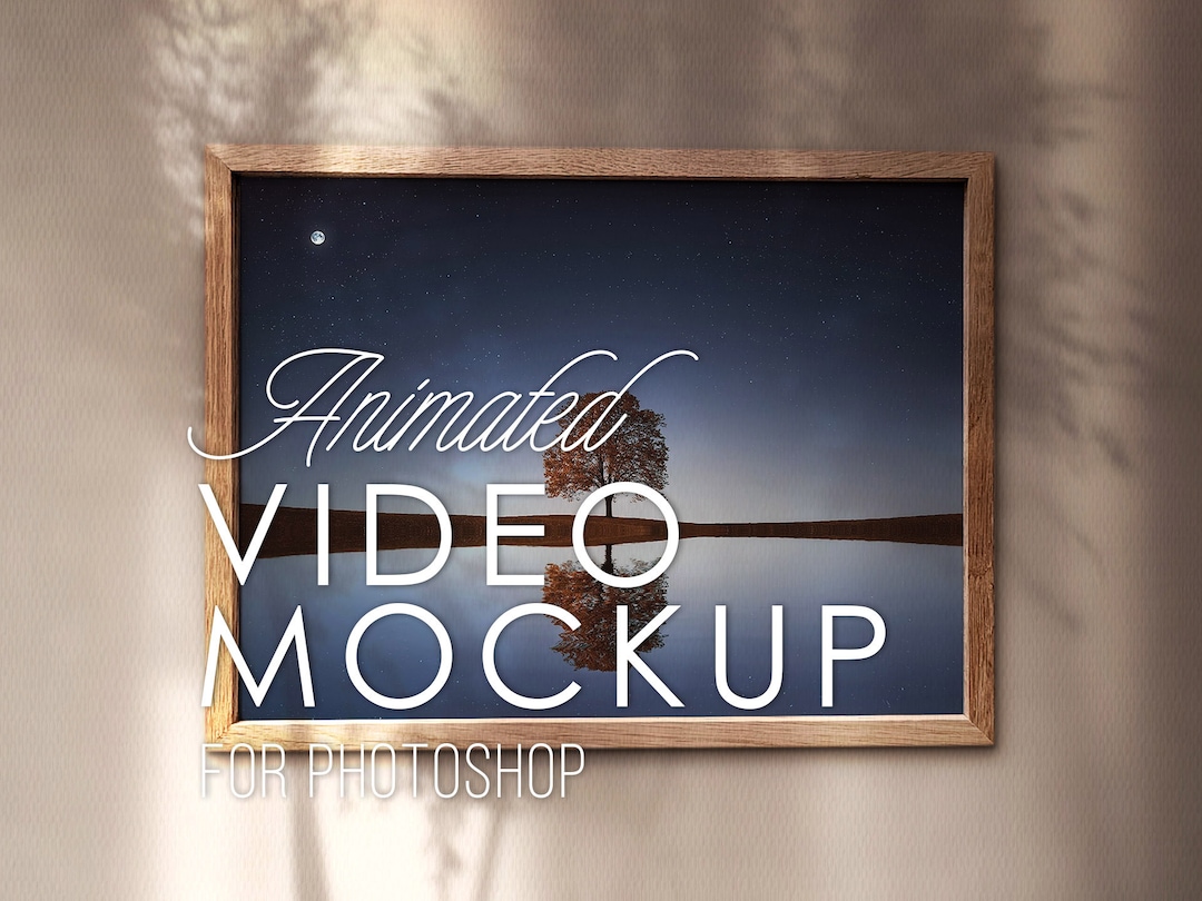 Photoshop Template Video Mockup, Listing Animation for 4x3 &3x2 Prints ...