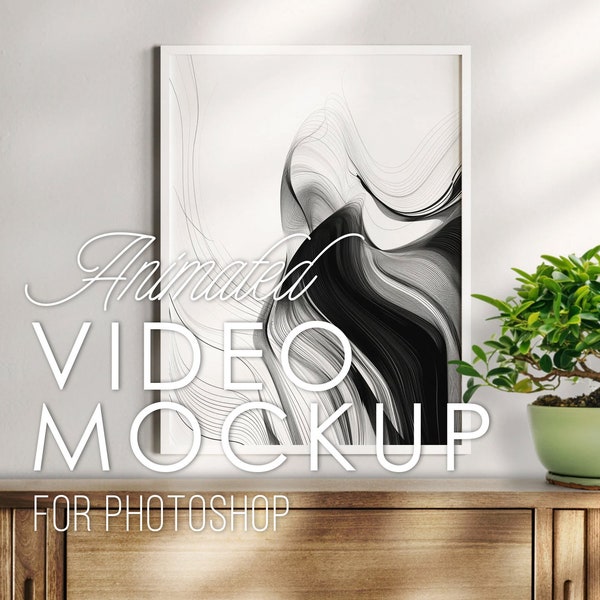 Video Frame Mockup - Etsy