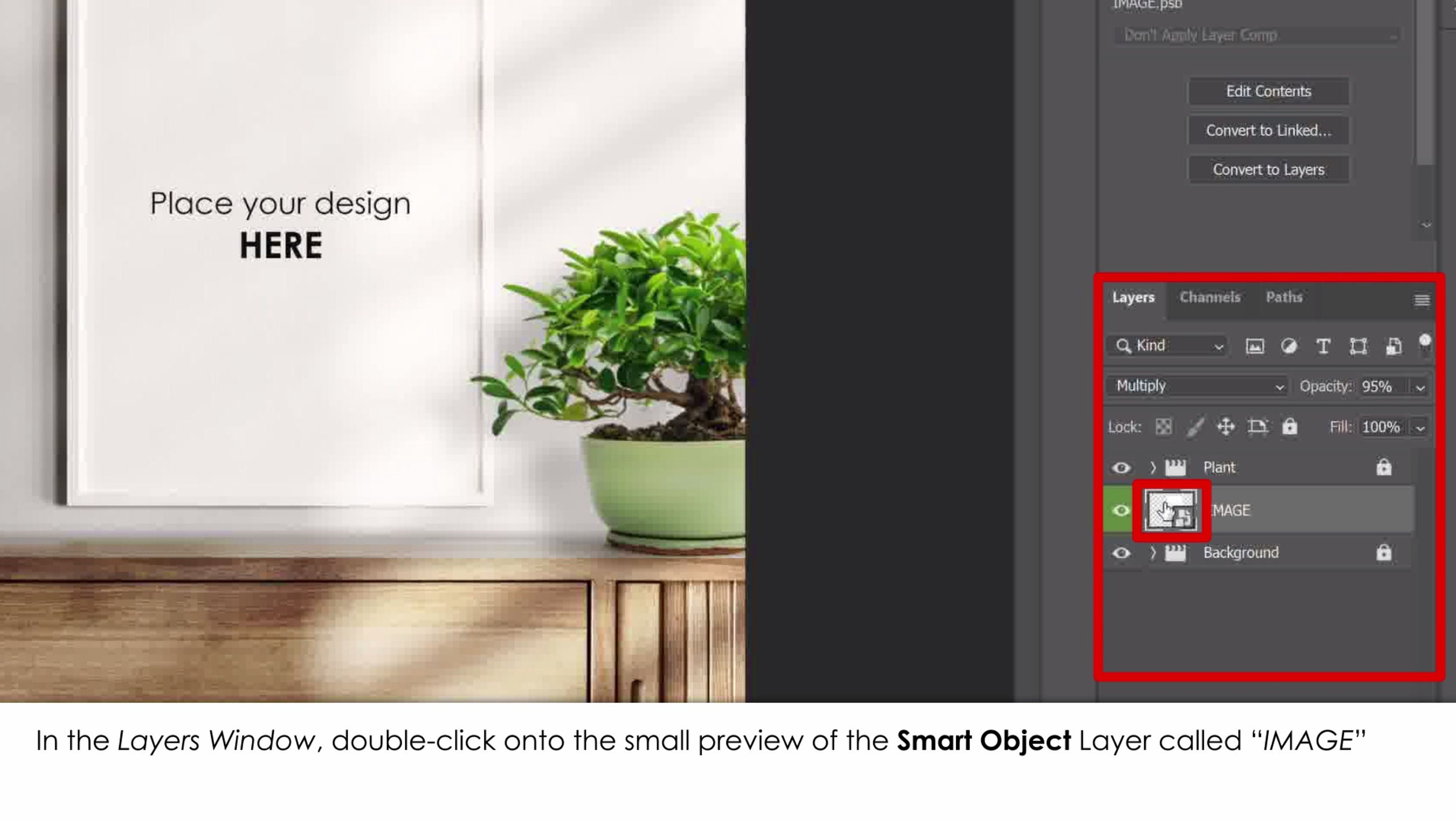 Video Mockup Template, Photoshop Animation for 3x4 and 2x3 Portrait ...