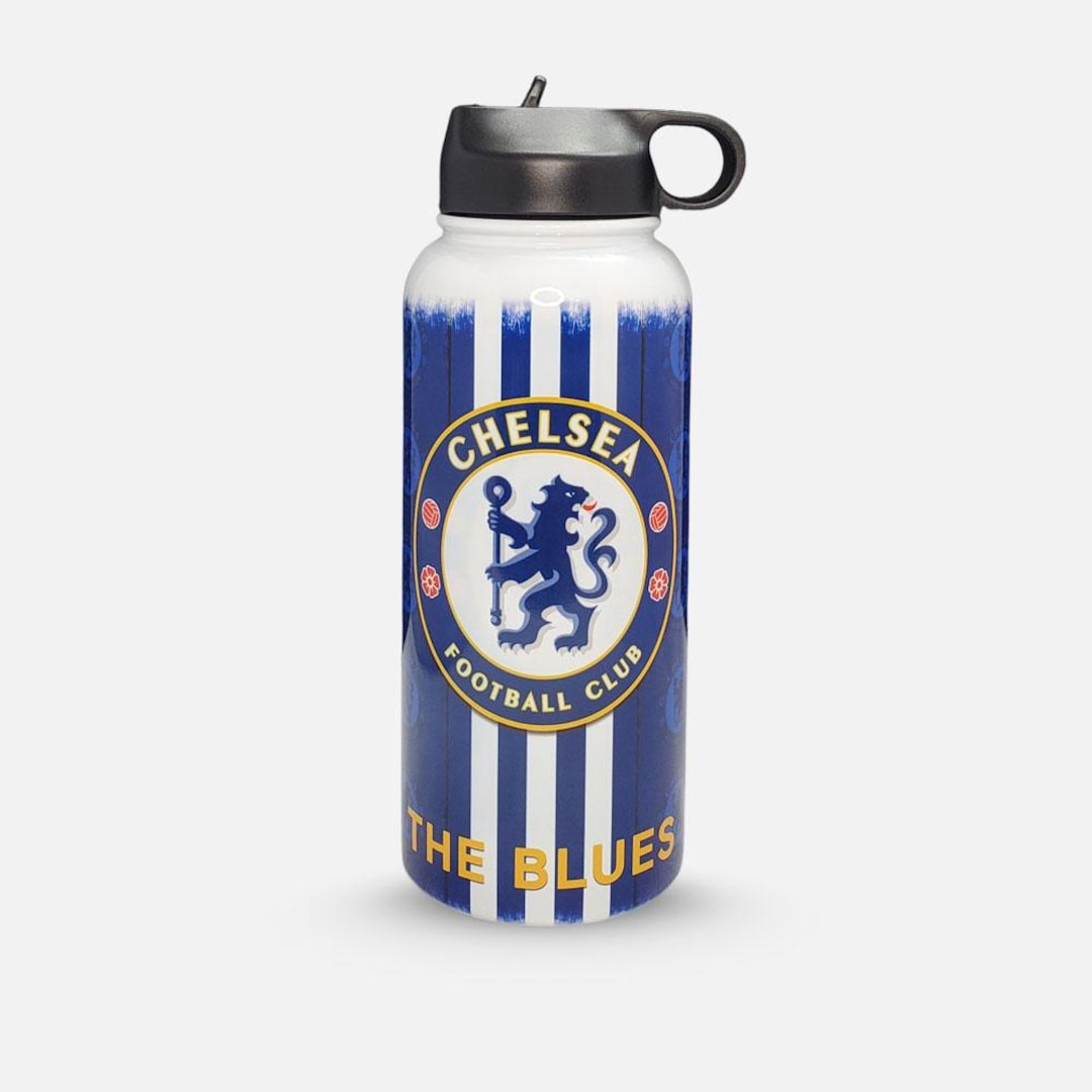 Custom Chelsea england Inspired Water Bottle - Etsy