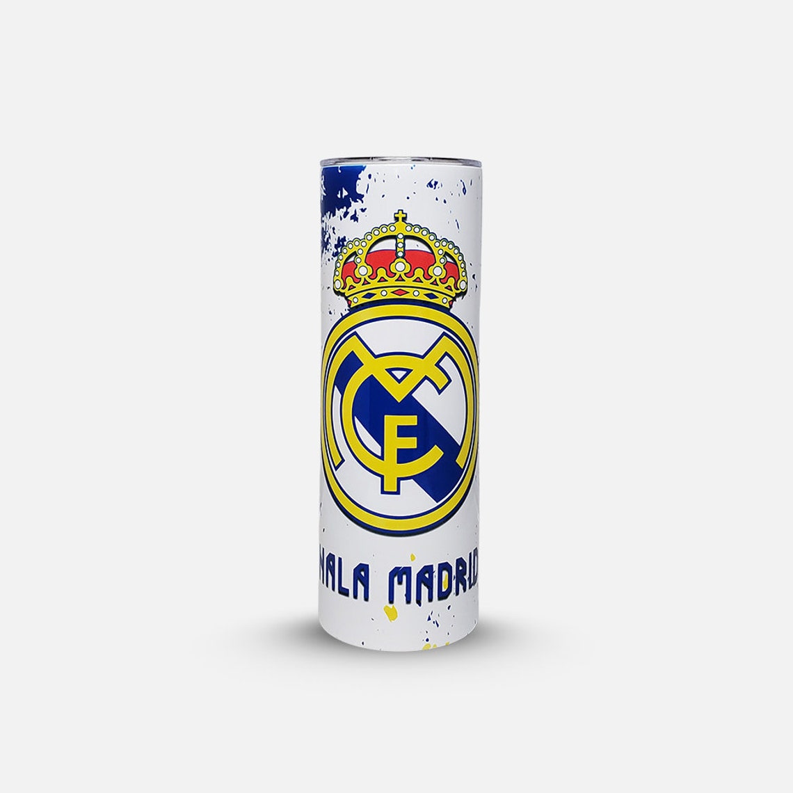 Custom Real Madrid-inspired Tumbler - Etsy