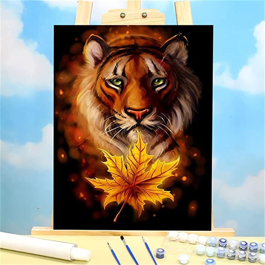Animal DIY Digital Paint Set - Etsy