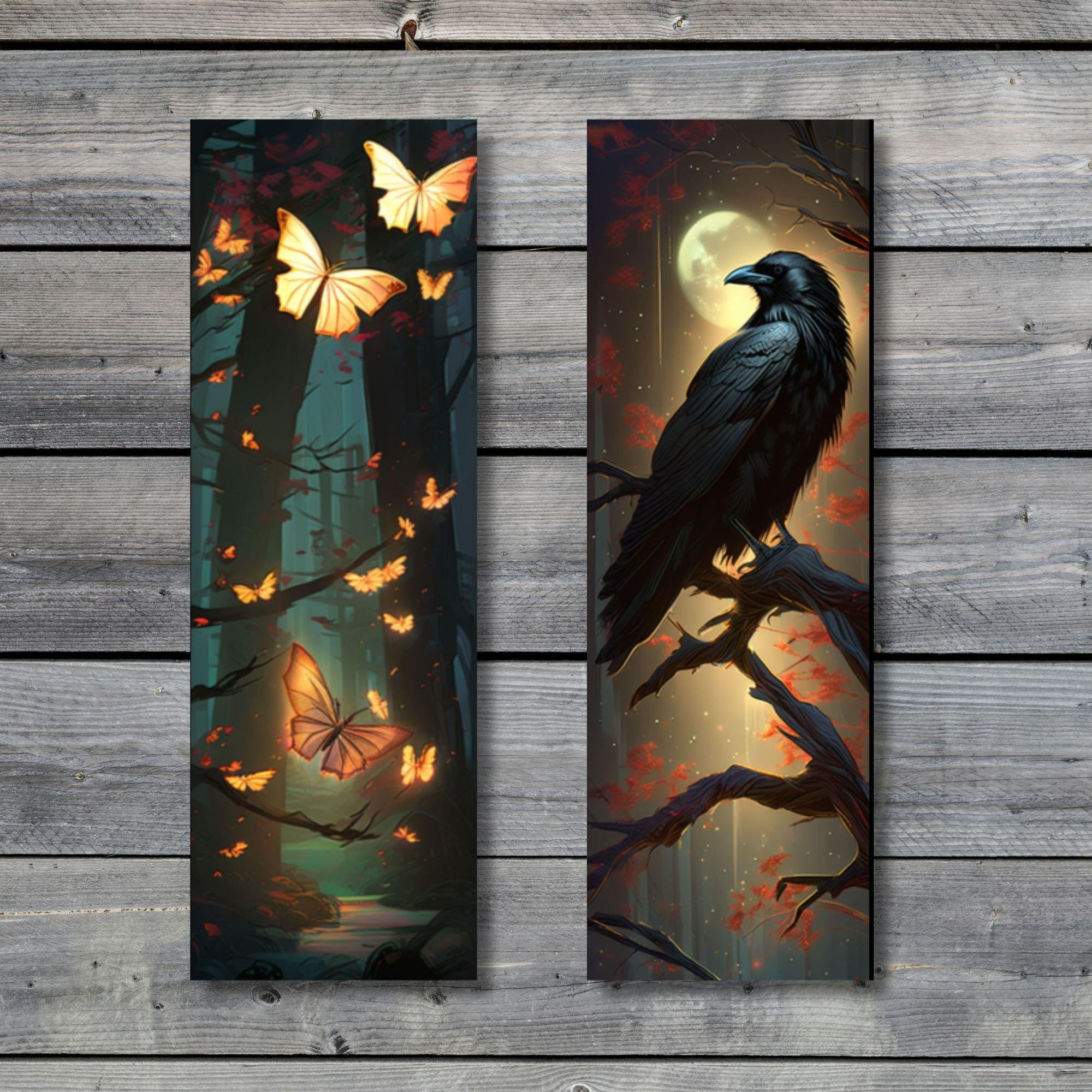 Celestial Witchy Bookmark Printable Custom Bookmarks Aesthetic Bookmark ...