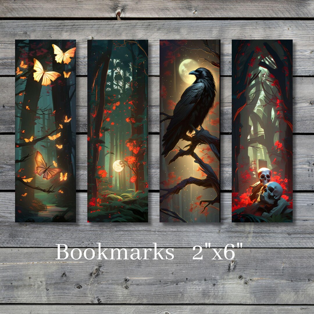 Celestial Witchy Bookmark Printable Custom Bookmarks Aesthetic Bookmark ...