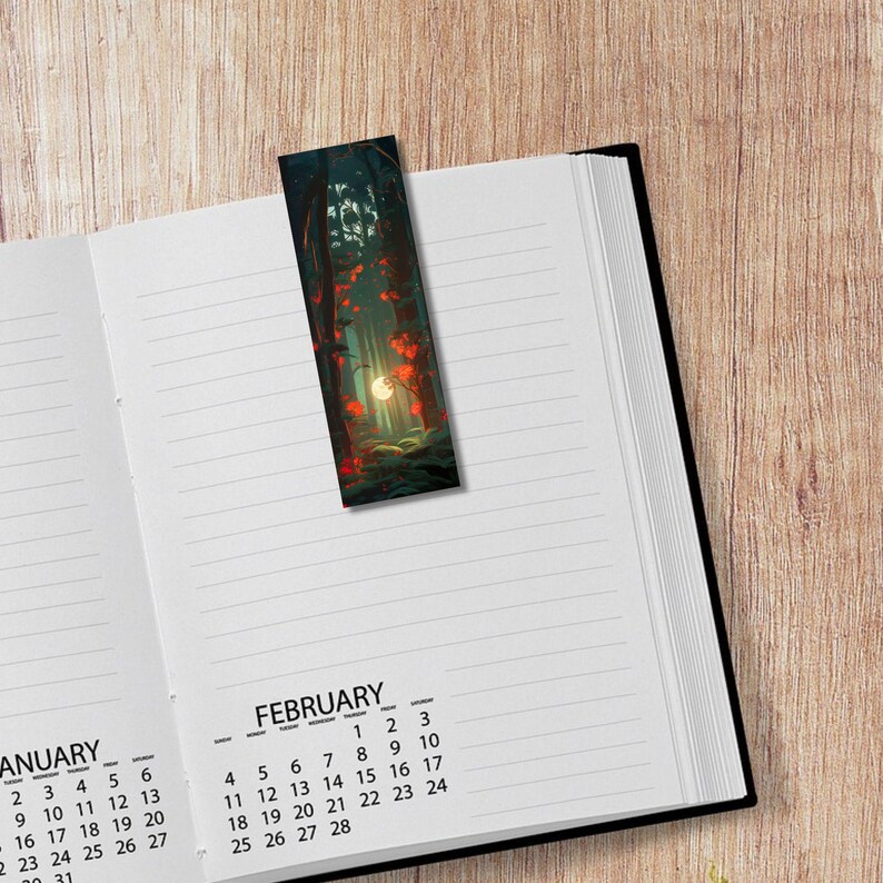 Celestial Witchy Bookmark Printable Custom Bookmarks Aesthetic Bookmark ...