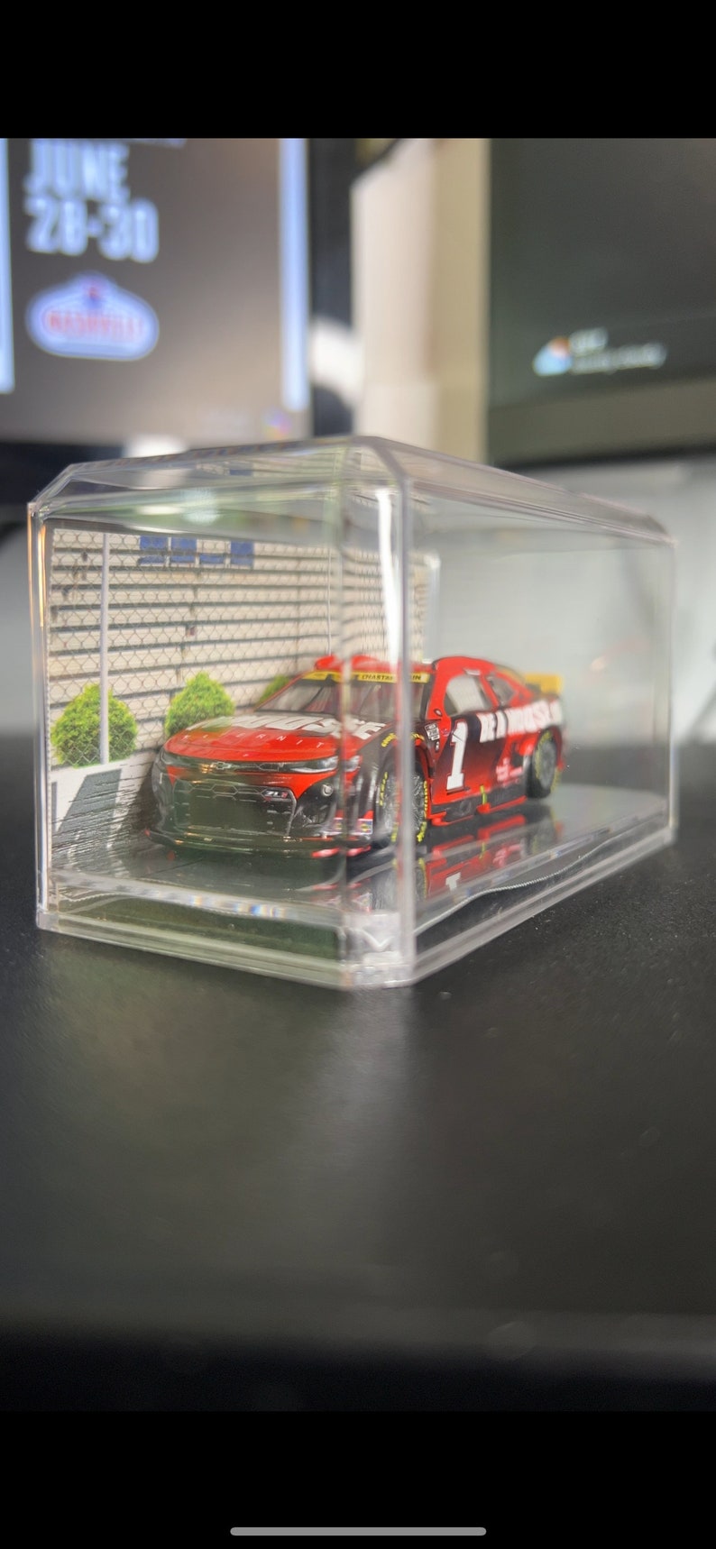 NASCAR Ross Chastain Martinsville Wall Ride Car With CUSTOM CASE ...