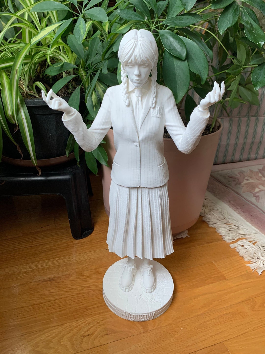 Wednesday Addams Sculpture Statue - Etsy