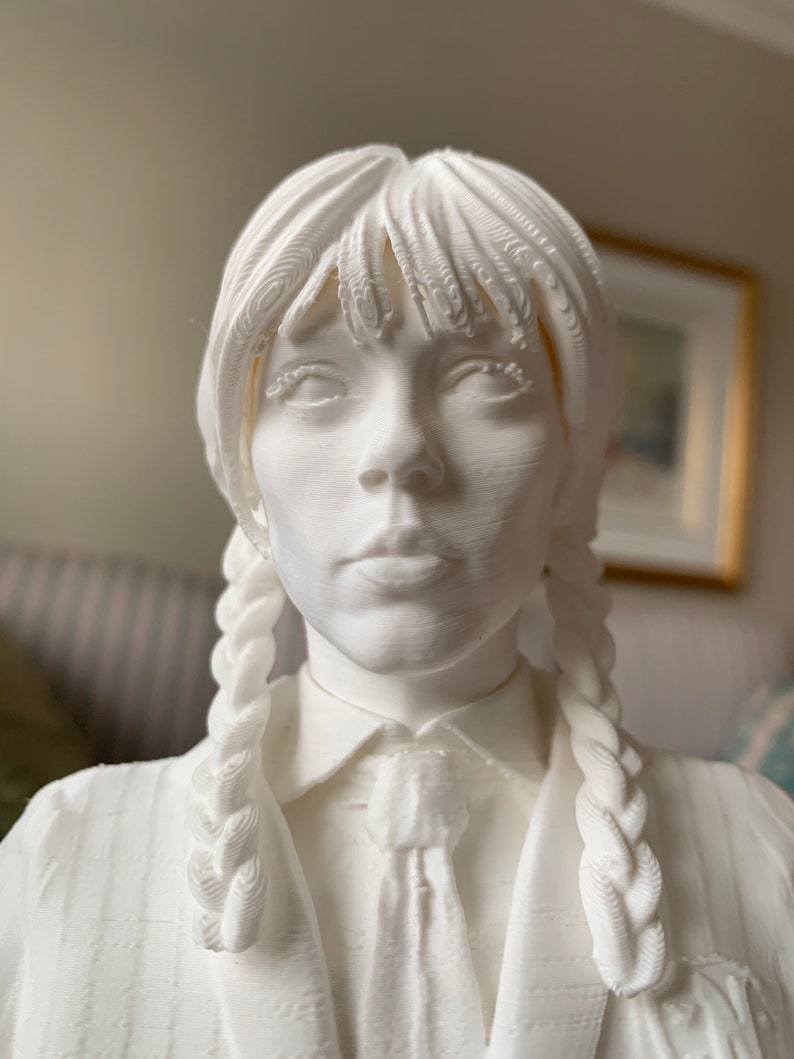 Wednesday Addams Sculpture Statue - Etsy