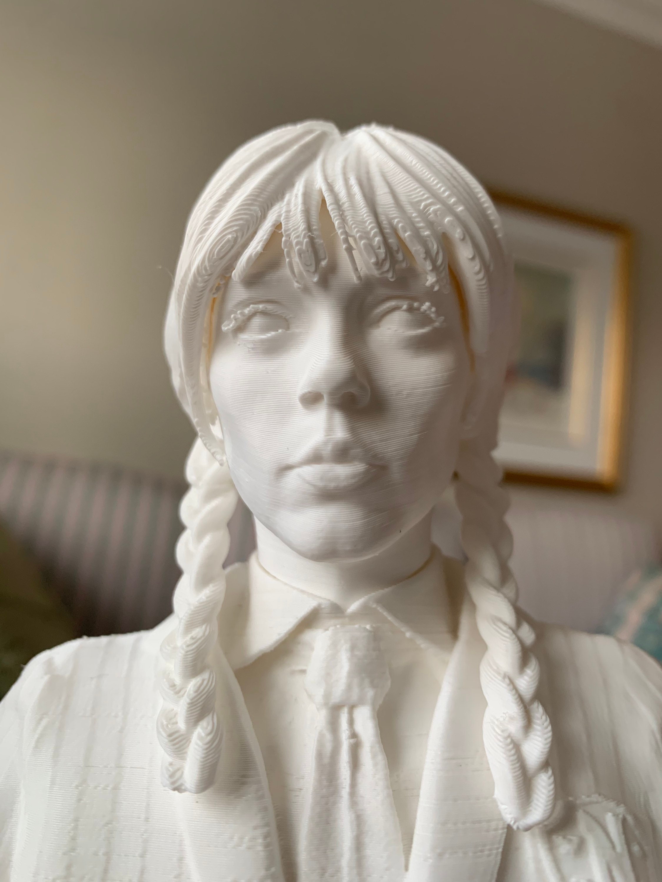 Wednesday Addams Sculpture Statue - Etsy UK