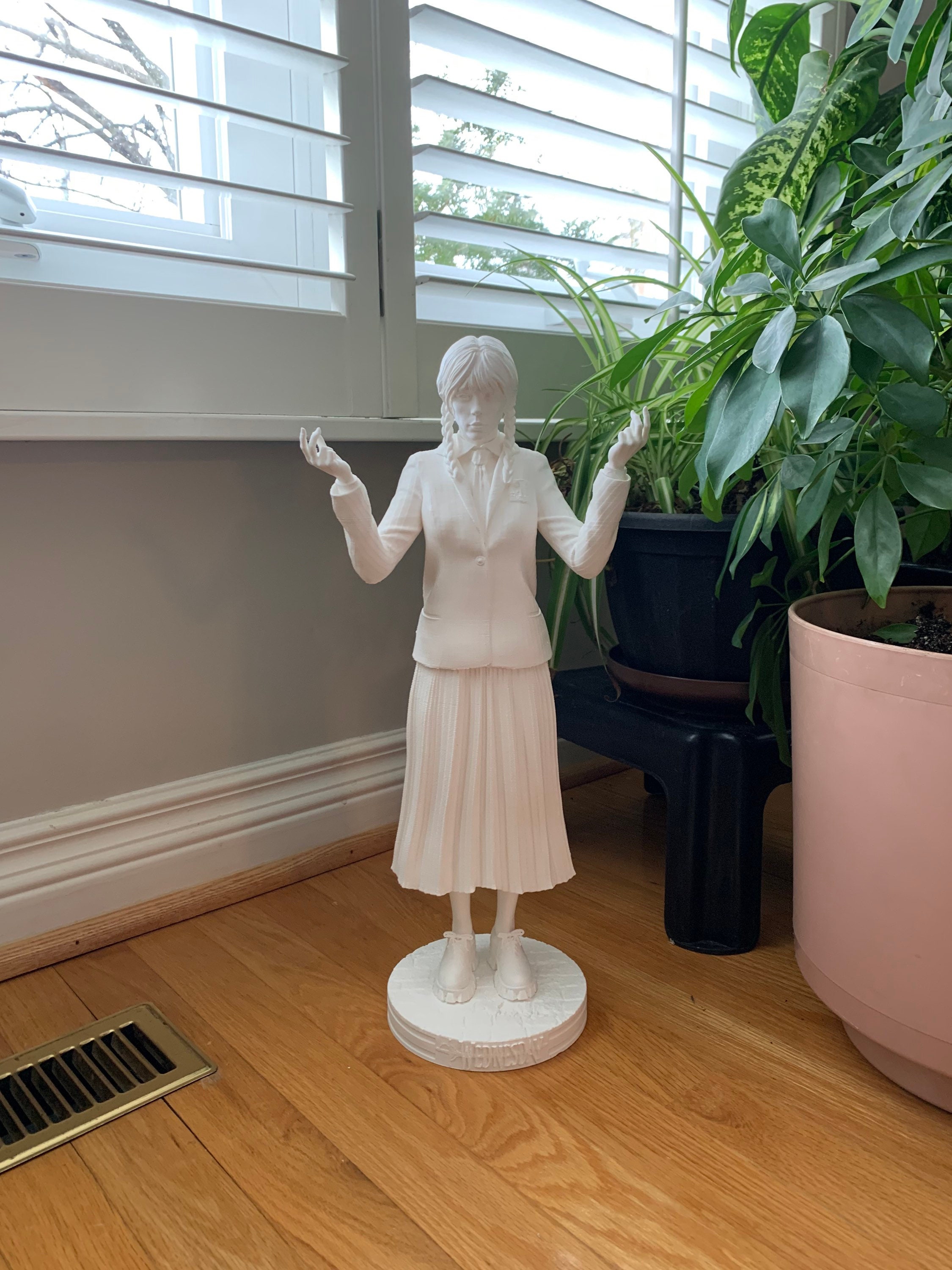 Wednesday Addams Sculpture Statue - Etsy