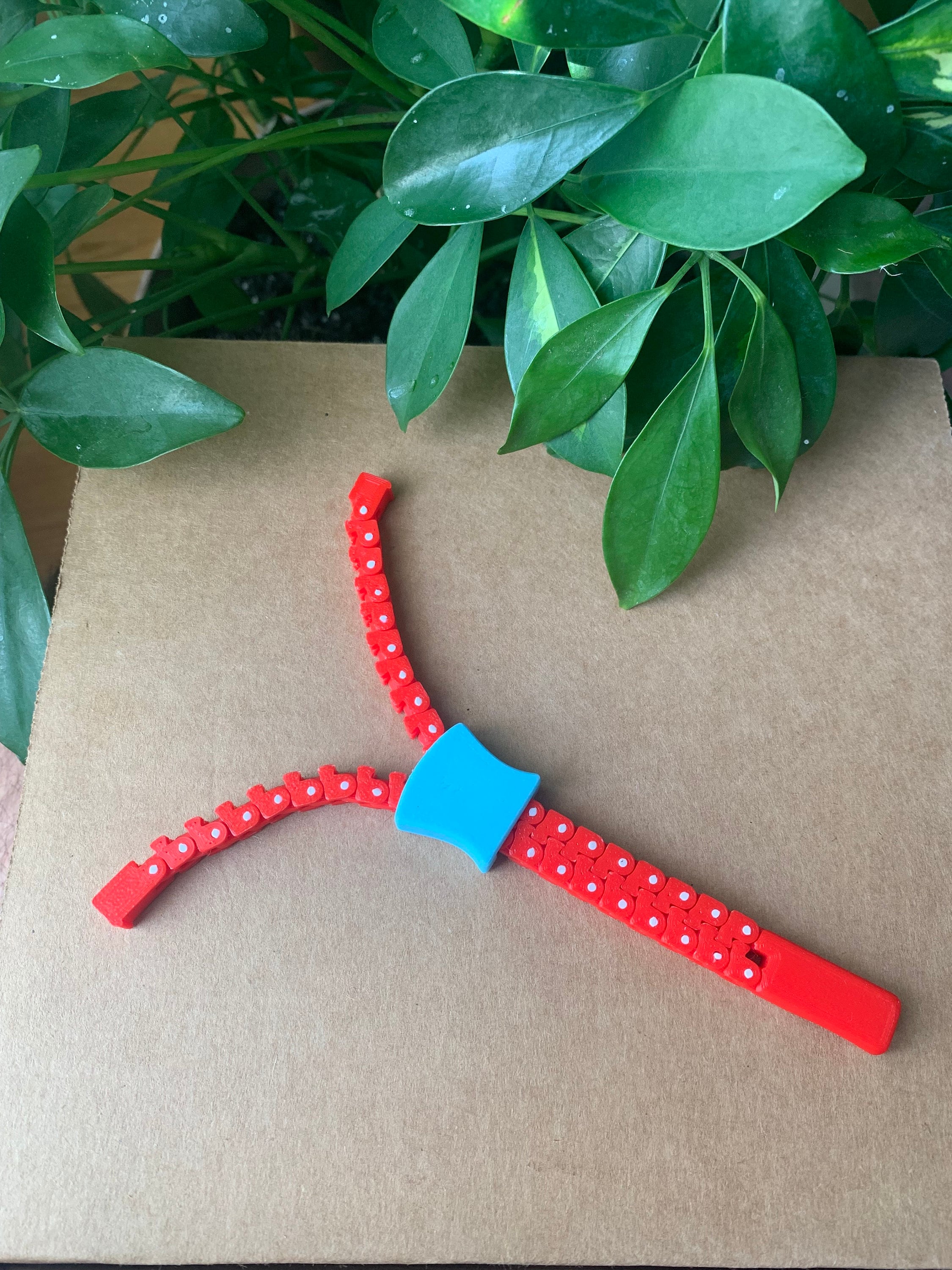 Fidget Zipper Toy 3D Printed - Etsy