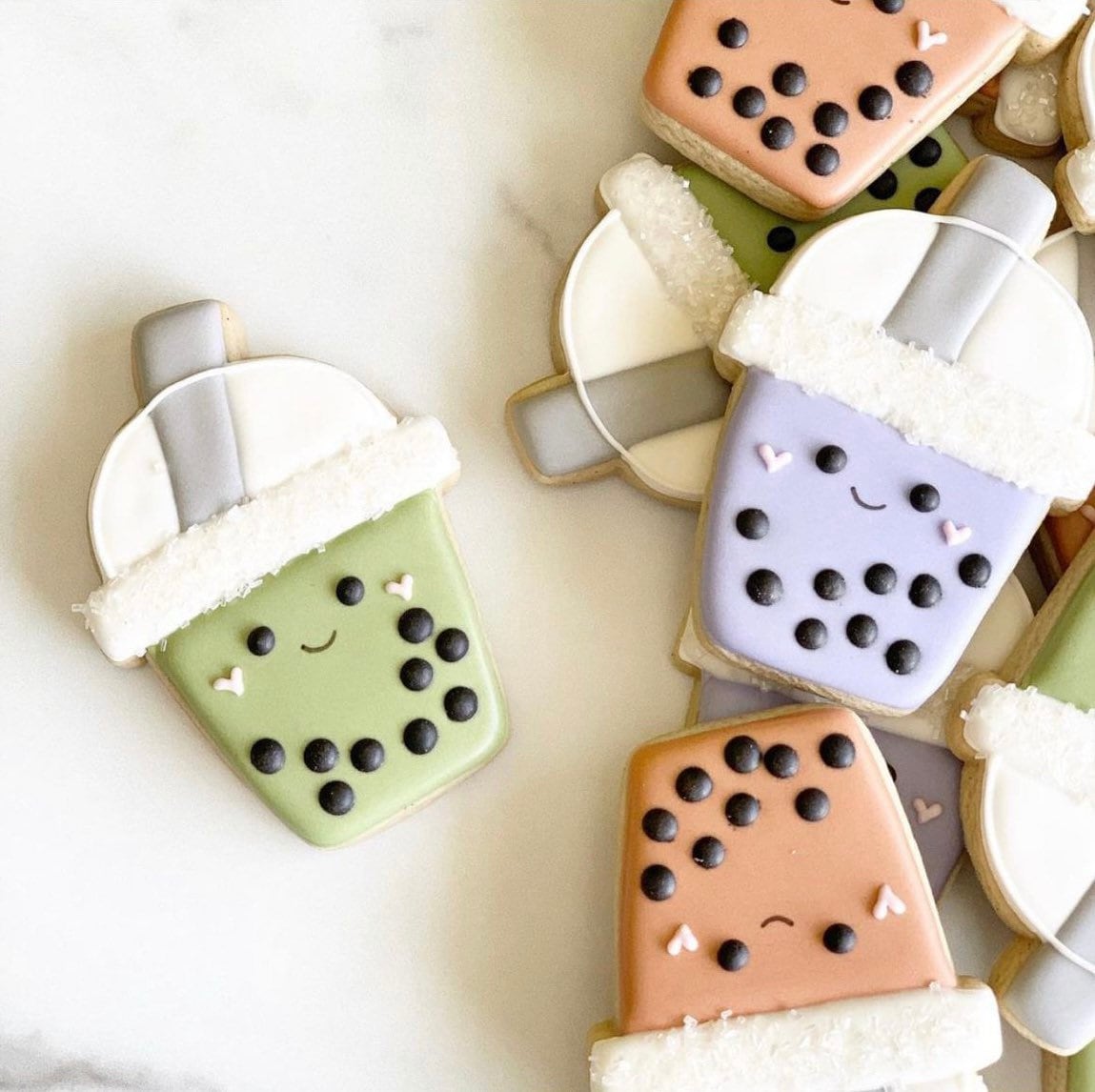 Milk Tea With Cookies