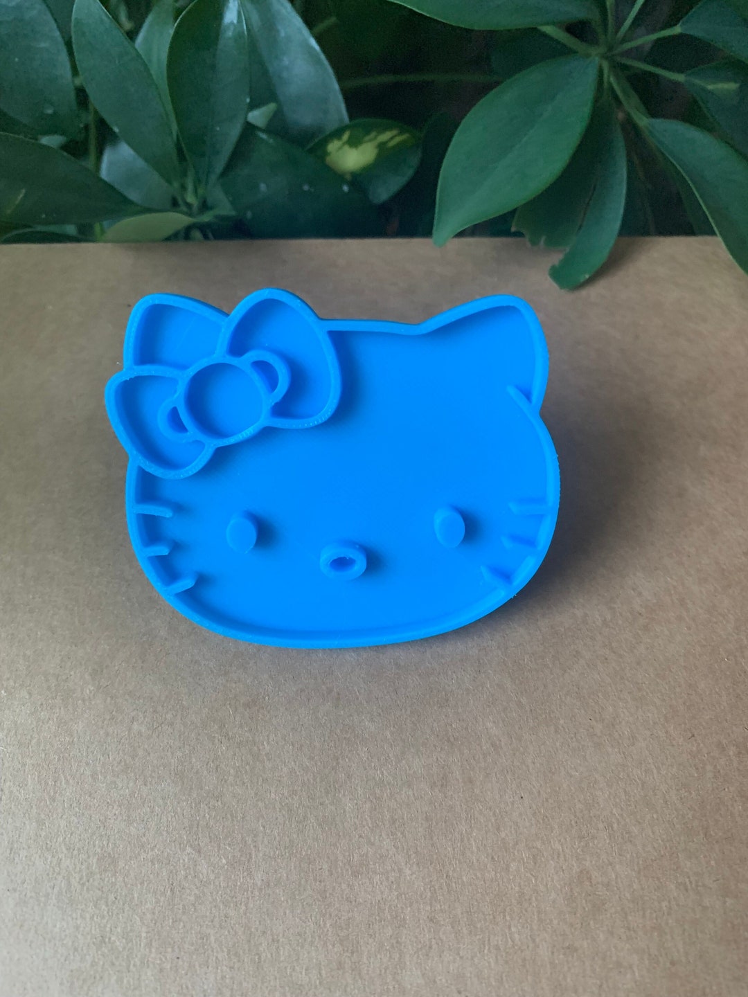 Hello Kitty Cookie Cutter & Embosser - Etsy