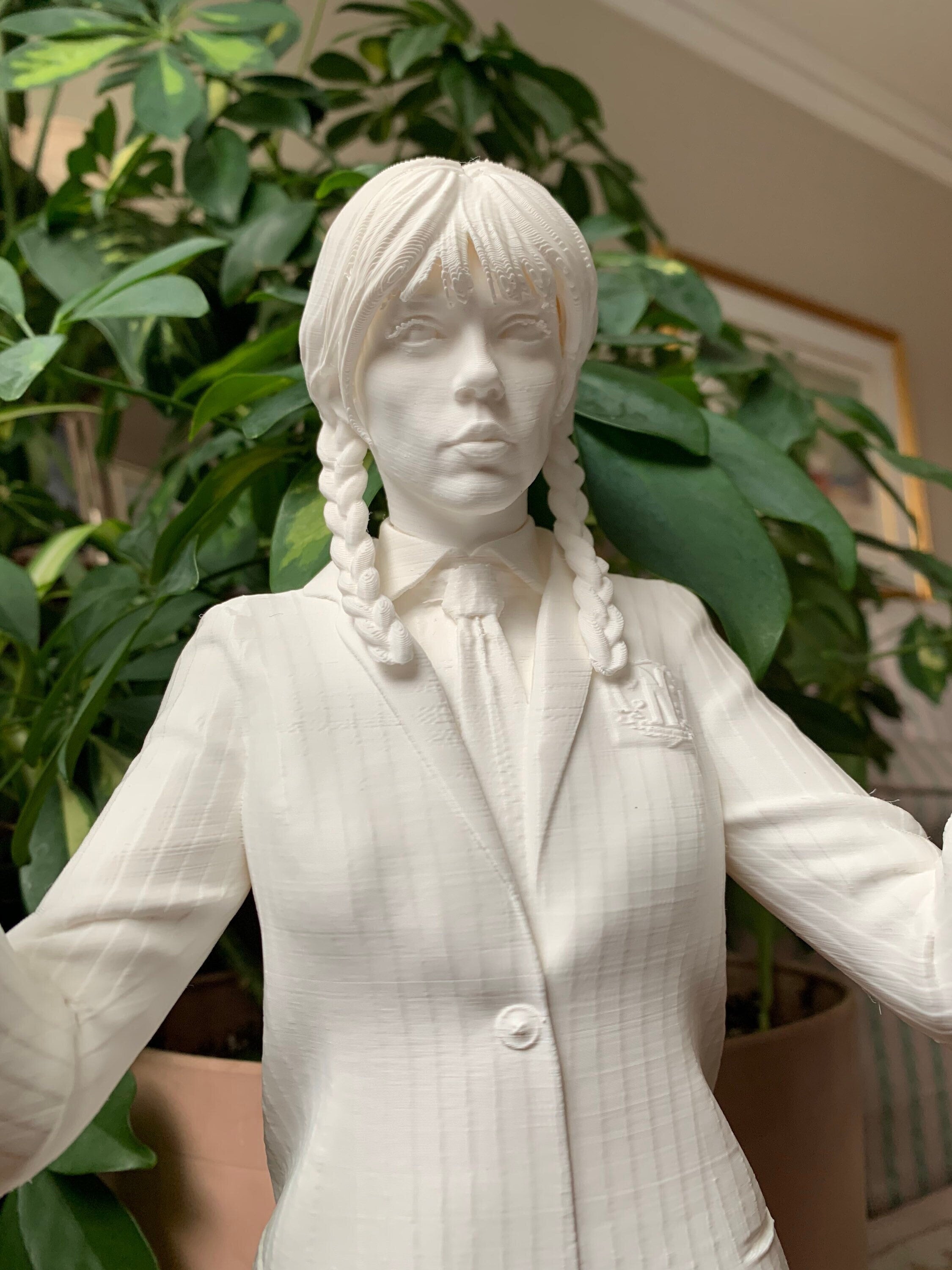 Wednesday Addams Sculpture Statue - Etsy