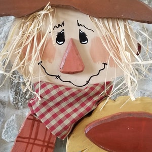 Scarecrow Porch Decor, Greeter Primitive Fall Decor, Fall Porch, Fall ...