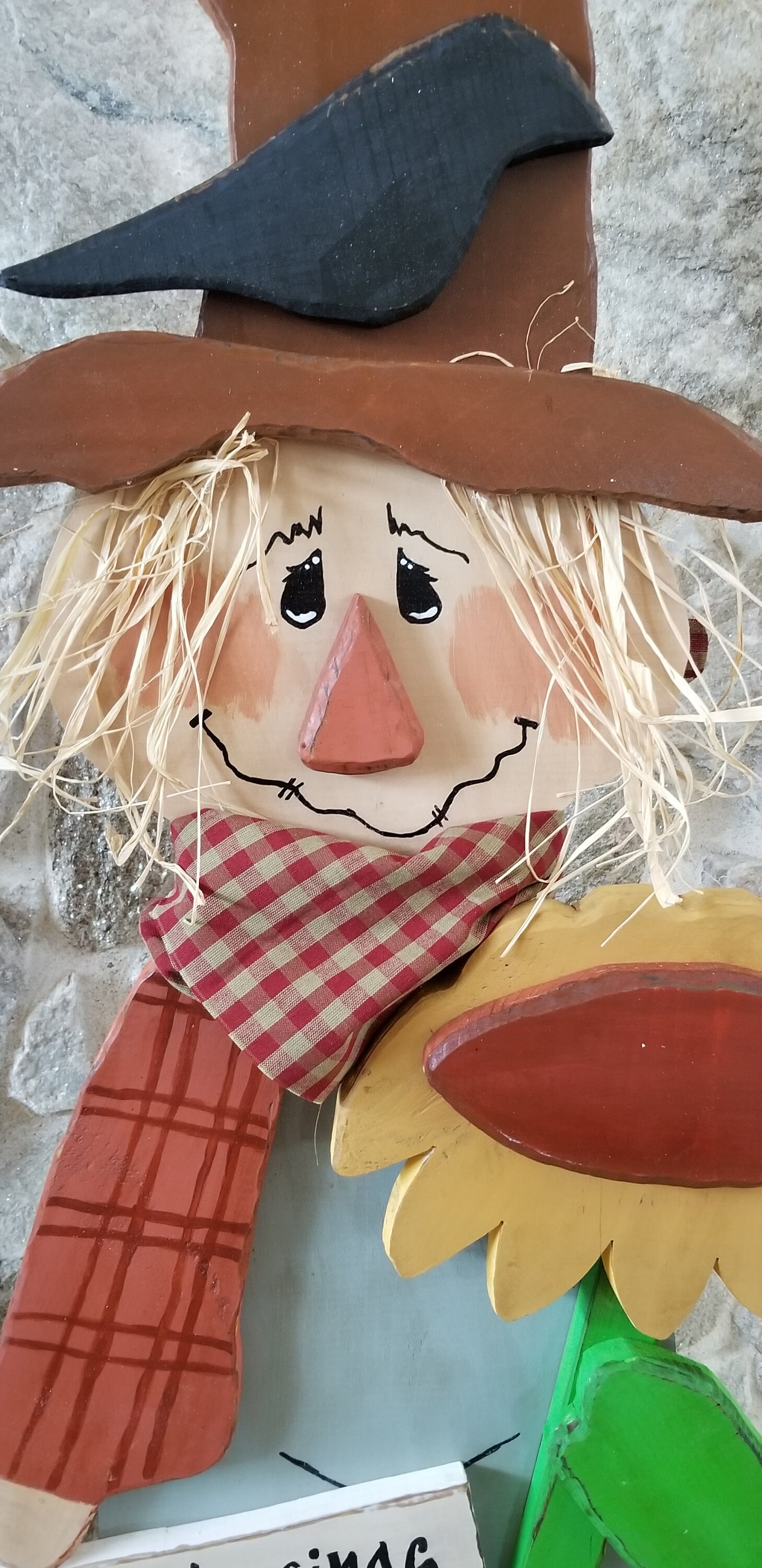Scarecrow Porch Decor, Greeter Primitive Fall Decor, Fall Porch, Fall ...