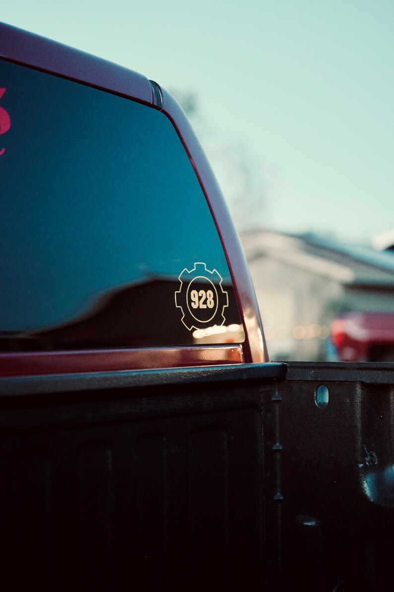 Custom Fallout Vault Zip Code Decal Bumper Sticker - Etsy Australia