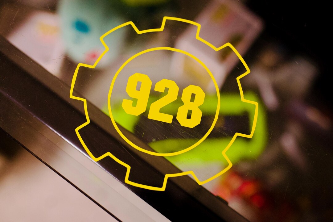 Custom Fallout Vault Zip Code Decal Bumper Sticker - Etsy