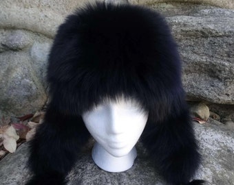 Real Arctic Fox Hat - Etsy