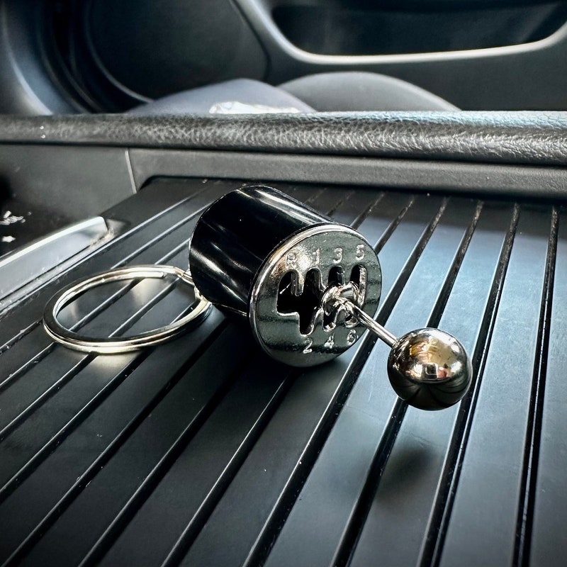Gear Shift Keychain - Etsy