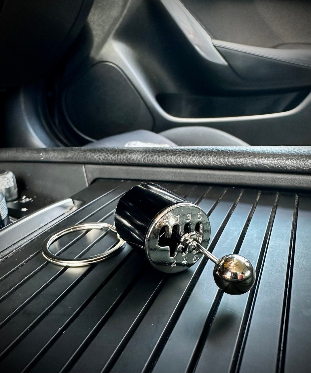 Metallic Six Speed Manual Shift Design Keychain - Etsy