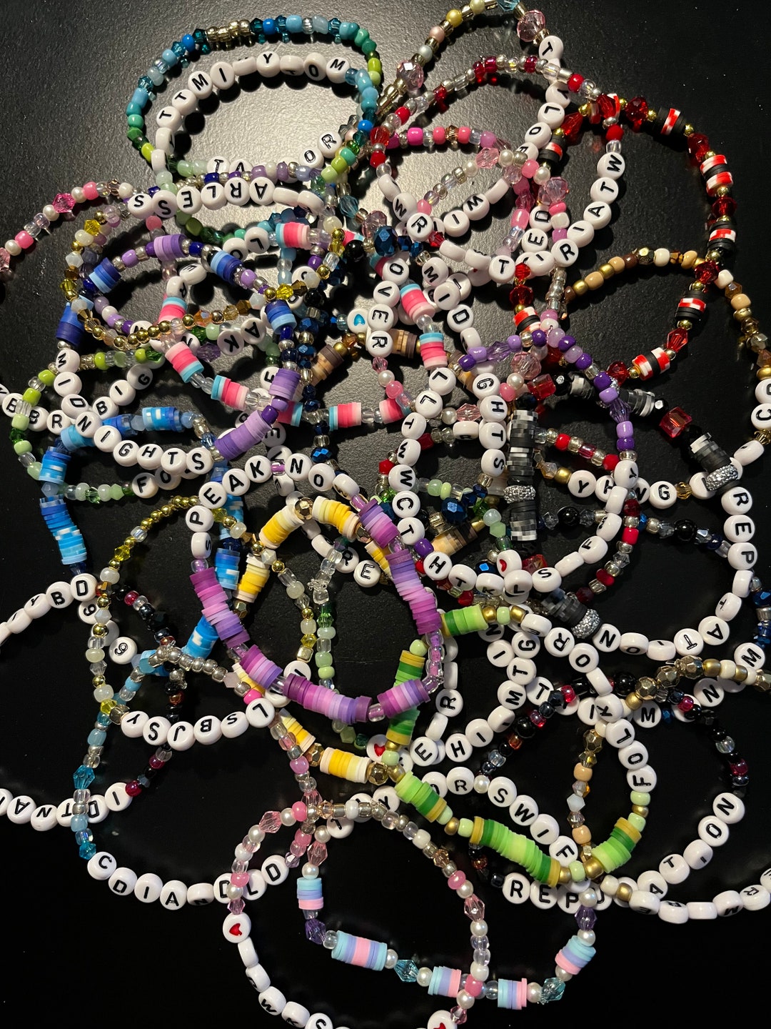 Taylor Swift Eras Tour & Movie Bracelets. Swifty Making Beautiful ...