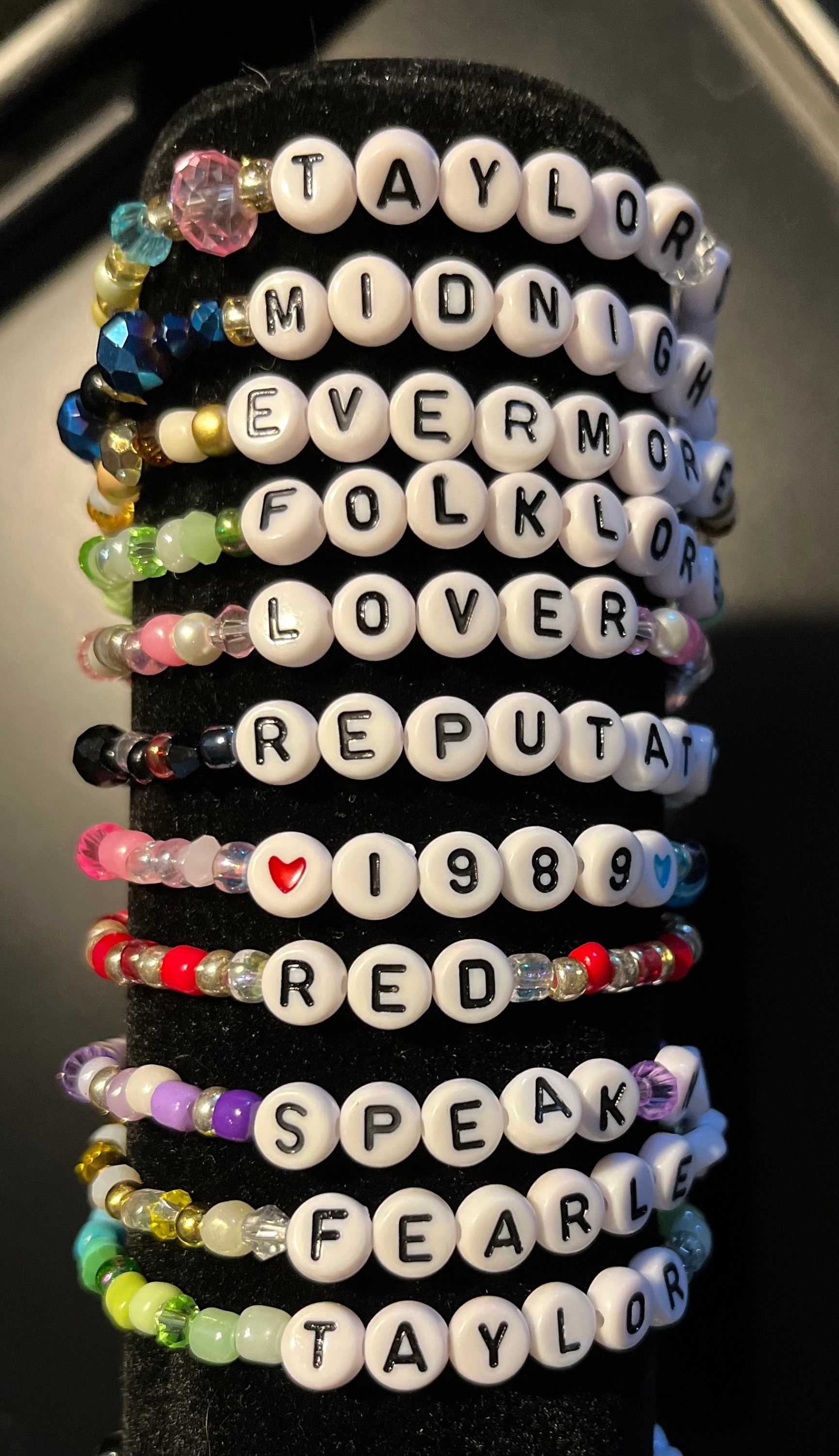 Taylor Swift Eras Tour & Movie Bracelets. Swifty Making Beautiful ...