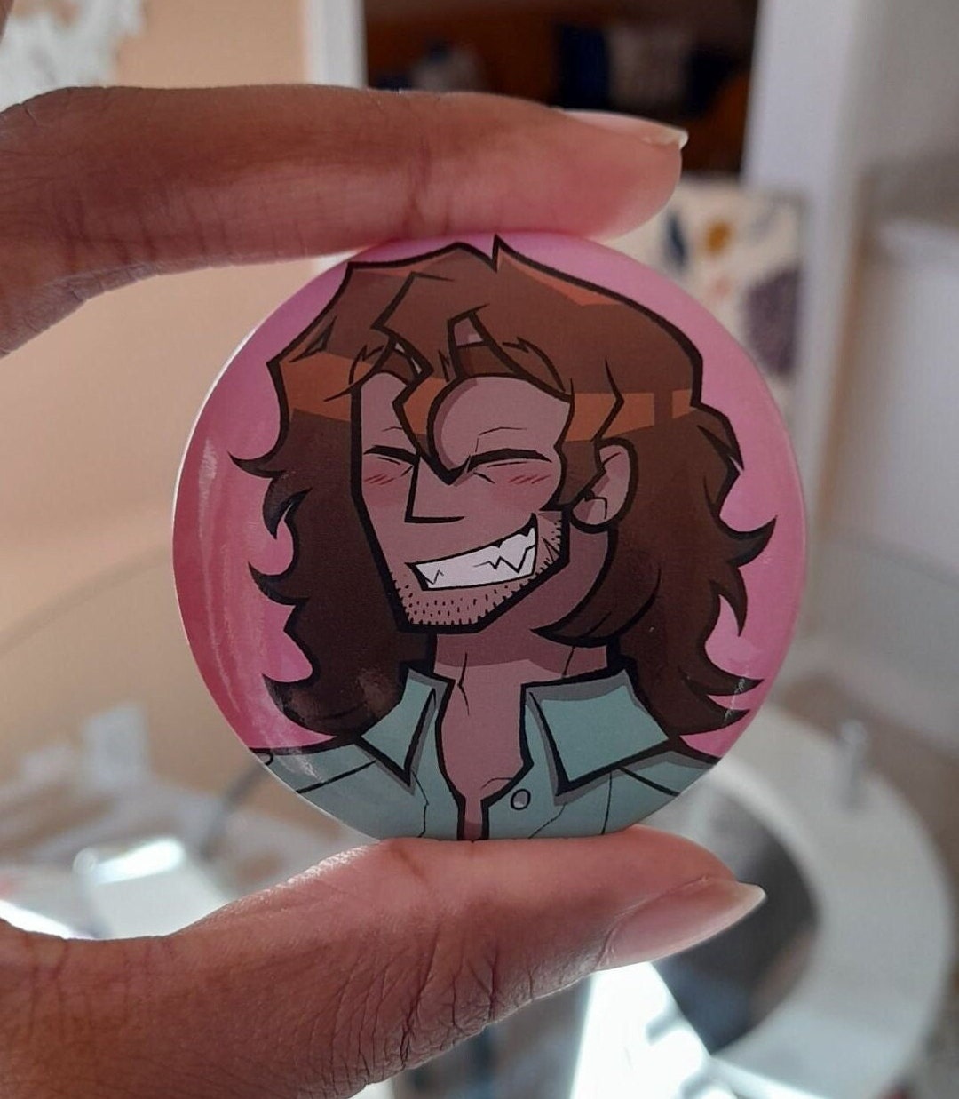 Btd - Strade Button Pin - Etsy