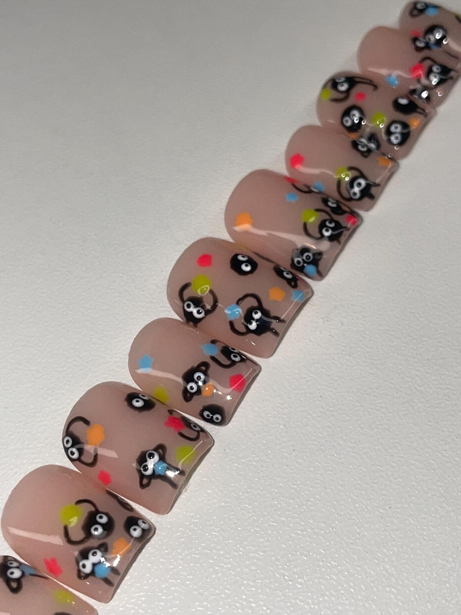 Soot Sprites || Luxury Press on Nails | Reusable | Hand Painted | Made ...