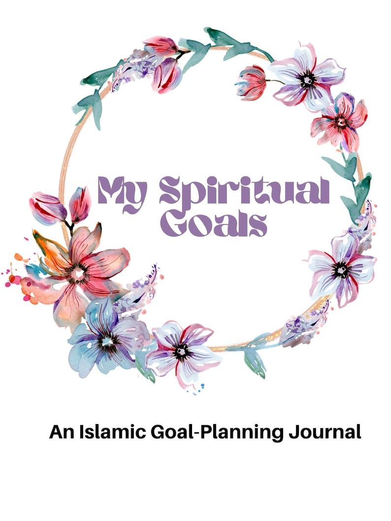 Islamic Goal Setting BUNDLE: Duaa for Productivity, Settings SMART ...