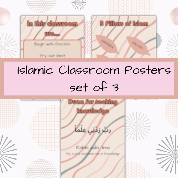 Islamic Poster - Etsy