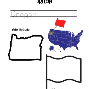 Mads4learning Travel the 50 States Curriculum Packet Preschool to ...