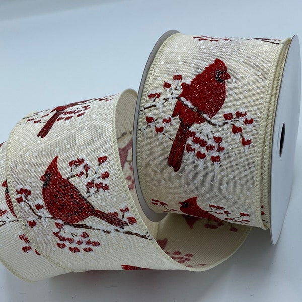 Cardinal Ribbon - Etsy