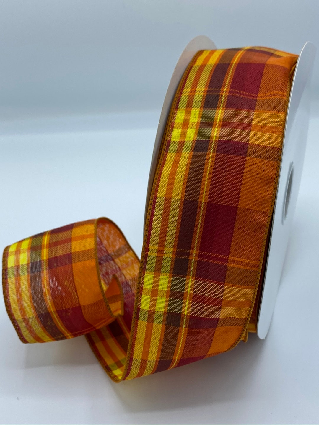 Abundance,2.5, Wired, Fall Ribbon, Halloween Ribbon - Etsy