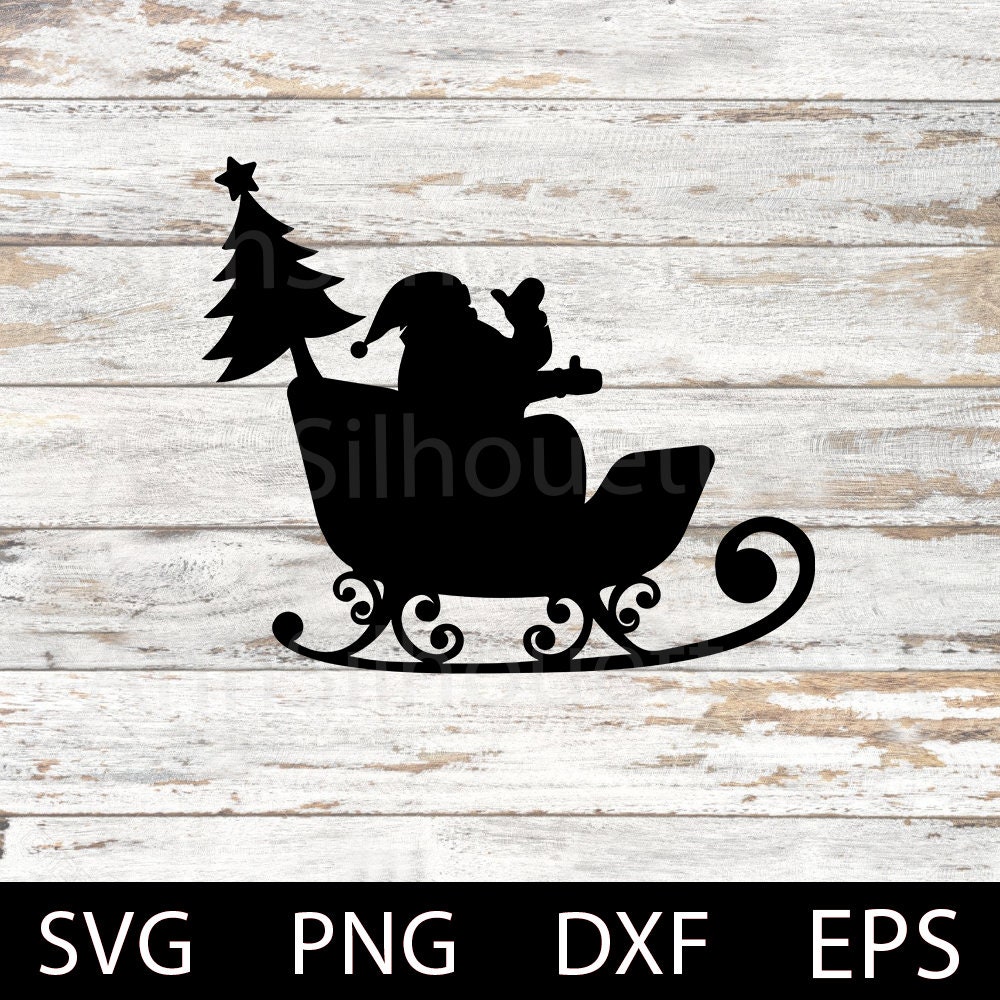 Christmas Silhouette Svg Bundle, Christmas Elements Svg, Snowflake ...
