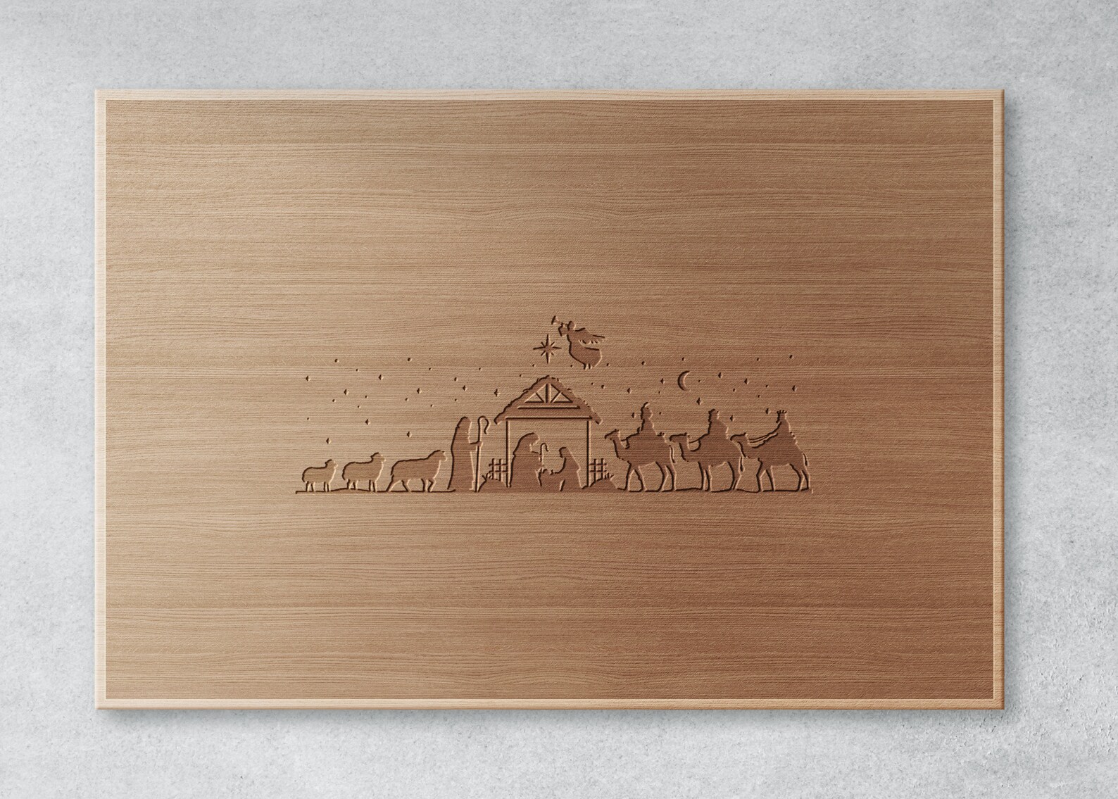 True Story Nativity Svg, Jesus Birth Svg, Religious Christmas, Nativity ...