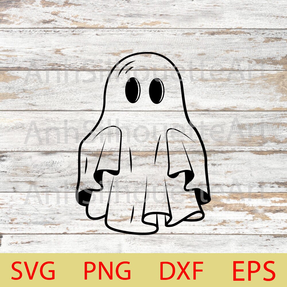 Cute Ghost Svg Bundle White Ghost Halloween Halloween Ghost - Etsy