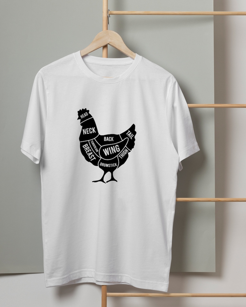 Chicken Butcher Guide Svg, Butcher Chart, Butcher Diagram, Kitchen ...
