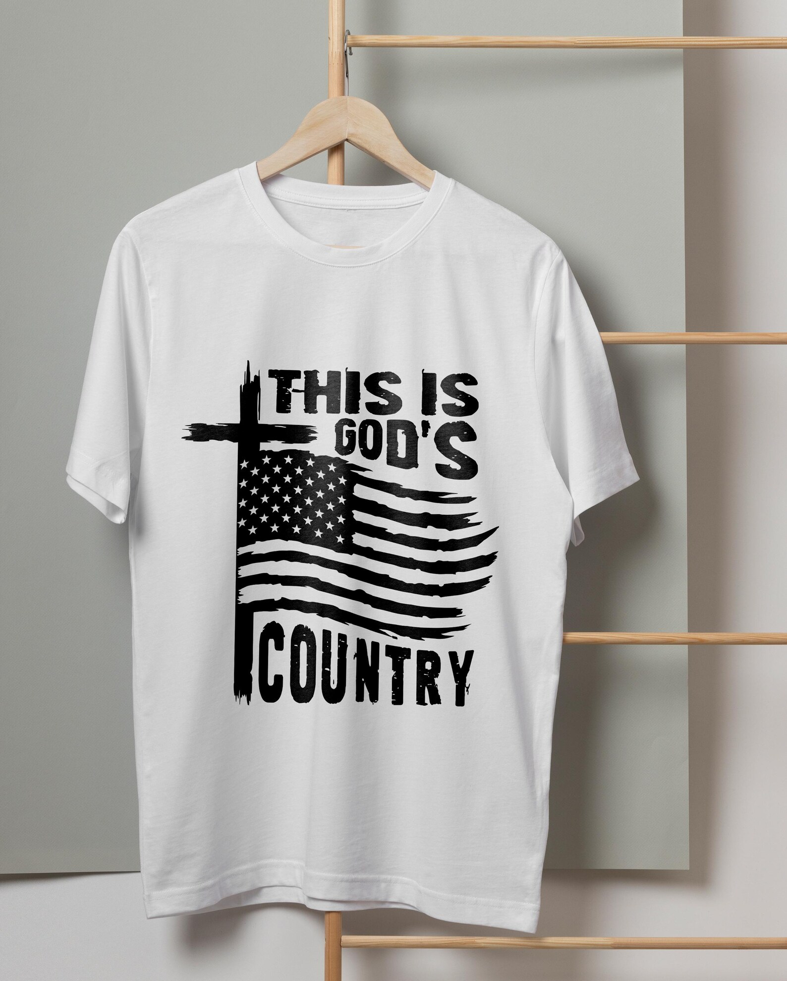 This is God’s Country SVG, American Flag Cross SVG, Christian Patriotic ...